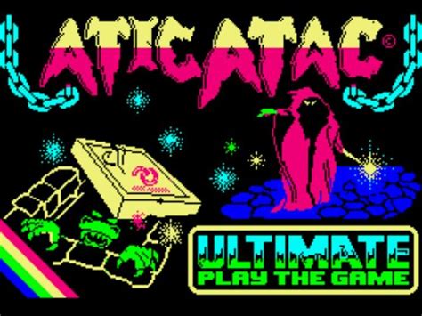 Atic Atac Sinclair Zx Spectrum 48k Review