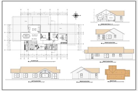 Draw Floor Plan Elevation And Section In Autocad By Archdanish1 Fiverr