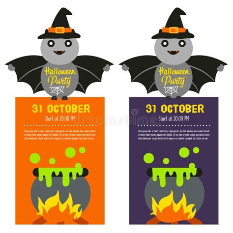 Happy Halloween Cartoon Stock Illustration Illustration Of Calendar