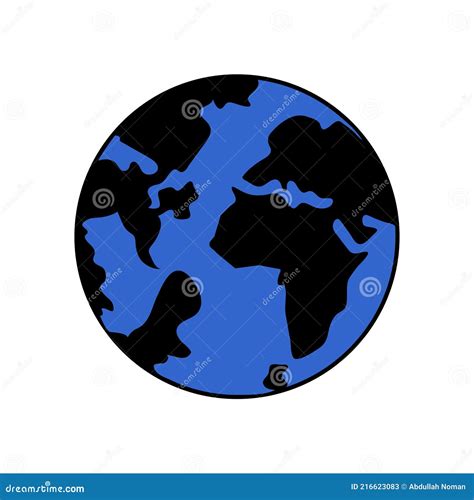 Global Map Icon Design Stock Vector Illustration Of Global 216623083