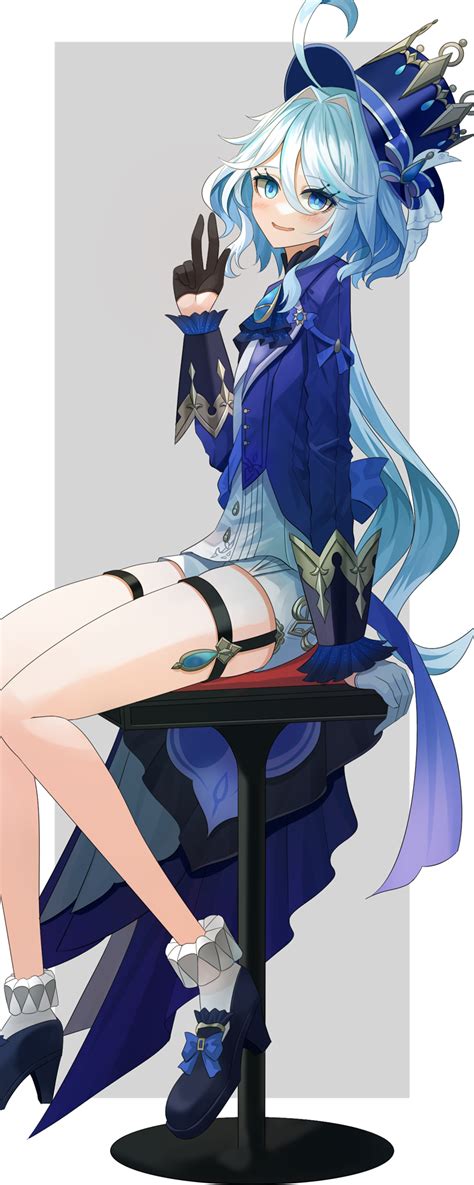 Furina Genshin Impact Image By Ttmm Zerochan Anime Image Board