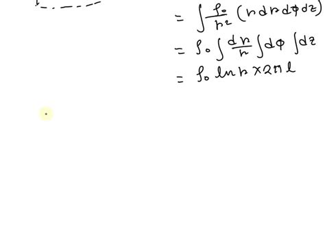 Solved A Cylinder Of Radius 2 4 M Has Cylindrically Symmetric Charge Distribution Given By P