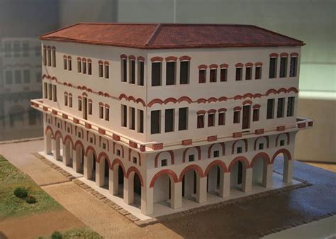 Las Insulas Los Edificios Romanos De Varios Pisos De Altura Arquitectura Romana Arquitectura