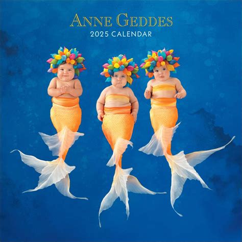 Anne Geddes 2025 Wall Calendar 9781524888916 Geddes Anne