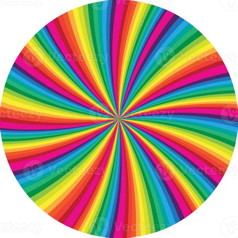 Colorful Spiral Pattern Graphic 52980337 Png