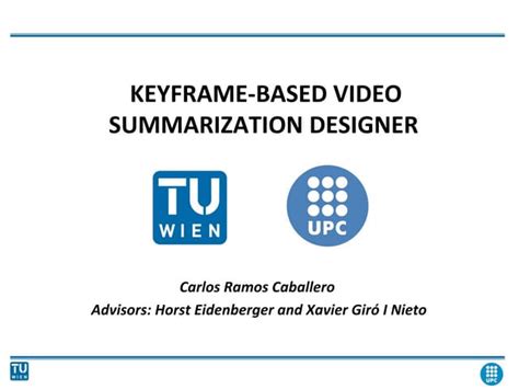 Keyframe Based Video Summarization Designer Pdf Video Software