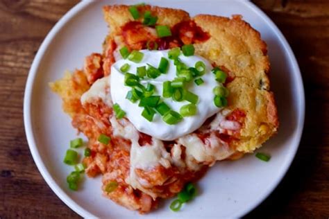 Bbq Chicken Cornbread Bake Food By The Gram