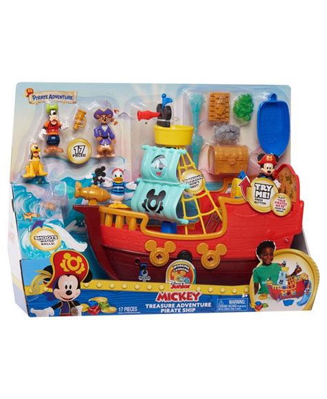 Inside Out 2 Mickey Mouse Pirate Ship Set 15 Piece Macys