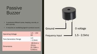 Passive Buzzer PDF