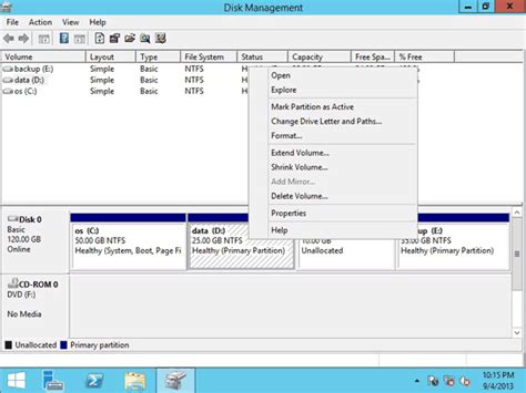 How To Extend Partition In Windows Server 2012 R2 Safely