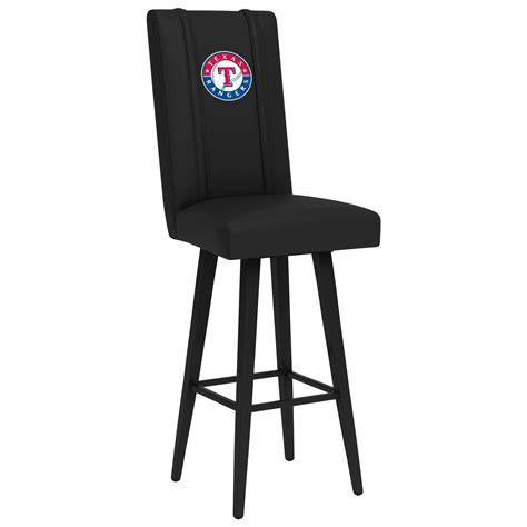 Swivel Bar Stool 2000 With Texas Rangers Logo Zipchair