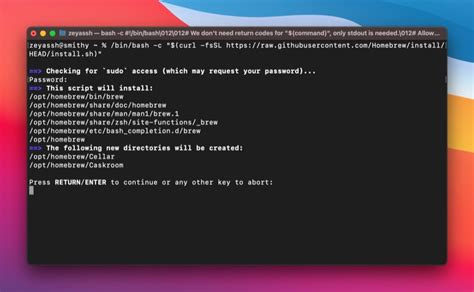 How To Install Homebrew On Mac Guide Techpp