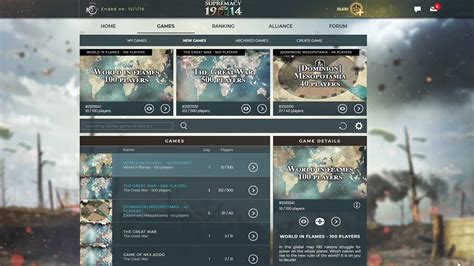 Supremacy Pages Free To Play