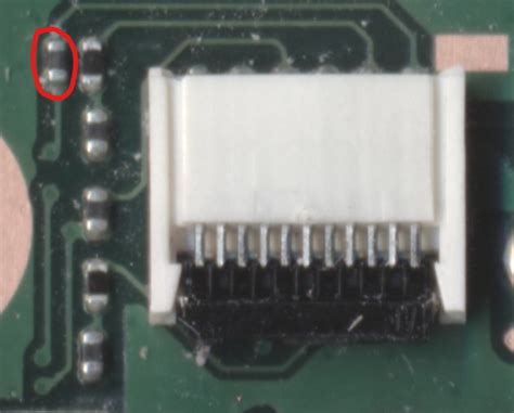 OLED Value Of Resistor Cap Smd Component Above Right Joy Con Connector Nintendo Questions