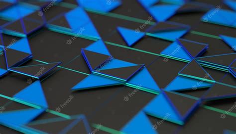 Premium Photo Abstract 3d Rendering Of Geometric Surface