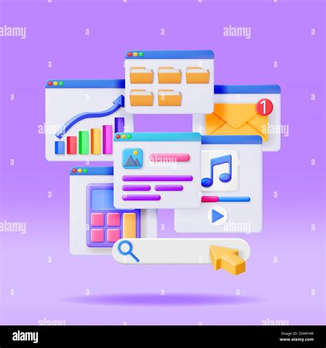 3d Application Windows Interface Isolated Render Computer Software