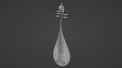 the pipa 3d model turbosquid 1956862