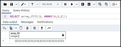 Postgresql Arrayfill Function Commandprompt Inc