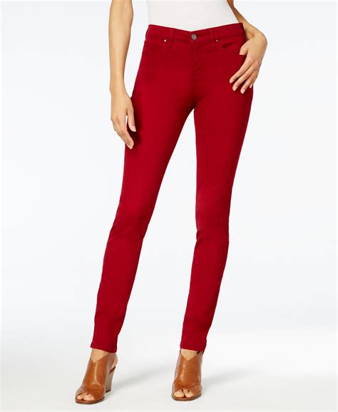 Red Skinny Jeans At Irene Troyer Blog