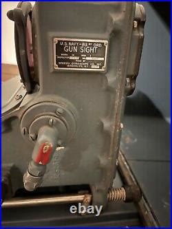 Viseur U S Navy Ww2 Gun Sight 20 Mm 1944 2nde Guerre Mondiale 39 45