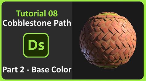 Substance Designer Tutorial 08 Cobblestone Path Part 2 Base Color Youtube