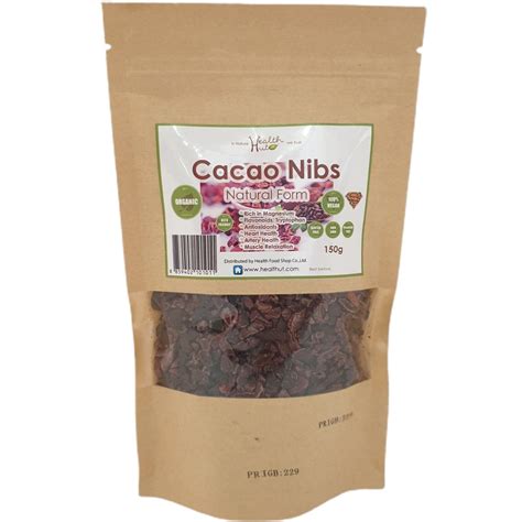 คาเคานิบส์เมล็ดโกโก้บดหยาบ Organic Cacoa Nibs 150g Shopee Thailand