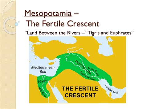 Mesopotamia – The Fertile Crescent - ppt download