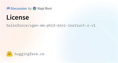 salesforce xgen mm phi3 mini instruct r v1 · license
