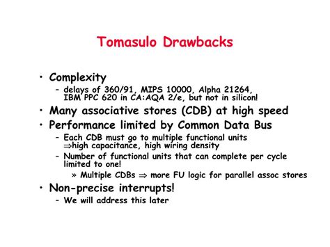 ppt sections 3 2 and 3 3 dynamic scheduling tomasulo s algorithm