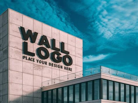 Building Cladding Mockup Бесплатные векторные изображения и Psd для скачивания