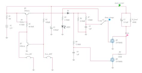 Soft Latching Power Switch V7 Multisim Live