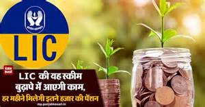 Lic की यह स्कीम बुढ़ापे में आएगी काम हर महीने मिलेगी इतने हजार की पेंशन Lic Scheme