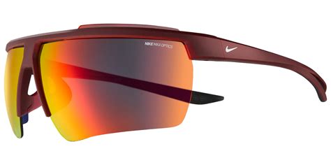 Nike Windshield 20 Semi Rimless Wrap W Max Optics Mirrored Lens
