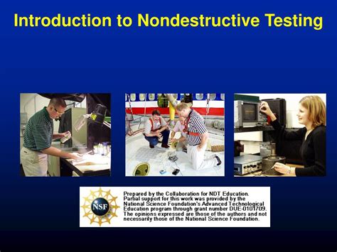 Ppt Introduction To Nondestructive Testing Powerpoint Presentation Free Download Id 1804081