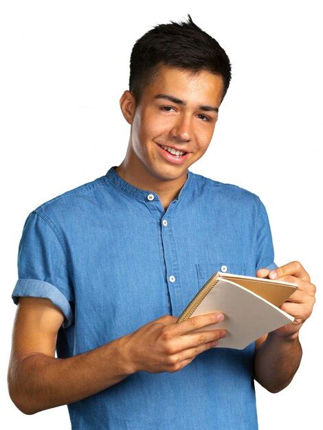 Premium Photo Man Taking Notes On His Notebook