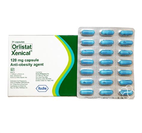 Xenical Orlistat 120mg 21 Capsules Lazada Ph