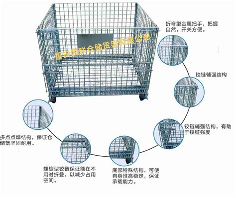 产品推荐 仓储笼，仓库笼，物流笼，折叠式金属笼，固联仓储货架，023 68961282