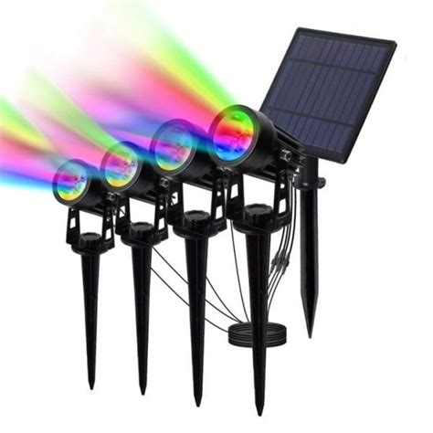 Outdoor Solar Spot Light 4 In 1 LED Garden Lawn Landscape Decoration