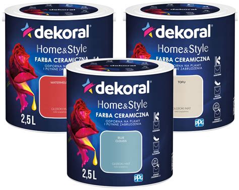 DEKORAL HOME AND STYLE Краска Керамическая Польша. — Купить Недорого на ...