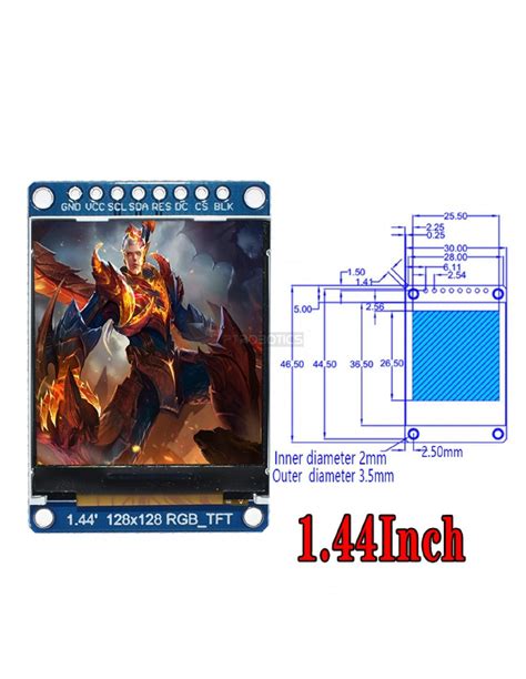 Módulo Display LCD TFT IPS x Full Color LCD Grafico PTR