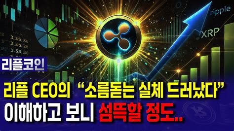 리플 전망 이러면 어떻게 합니까 소름돋네요 Youtube