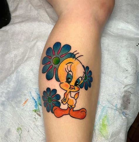 24 Irresistible Tweety Bird Tattoo Ideas Thatll Make You Miss Your