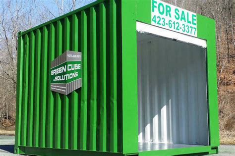 Portable Storage Containers Shipping Containers For Sale Green Cube