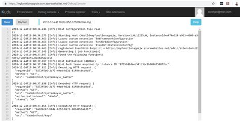 Analyse And Troubleshooting With Kudu Serverless Notes