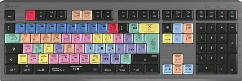 Logickeyboard Tastatur Adobe Premiere Pro Cc Astra 2 De Mac Ziffernblock Usb Anschluss Baur
