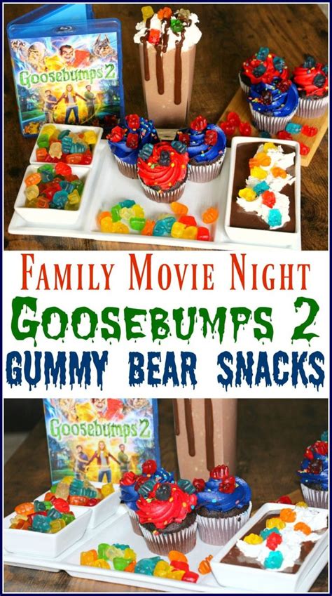 Celebrating Goosebumps 2 With Gummy Bear Snacks Halloween Food Treats