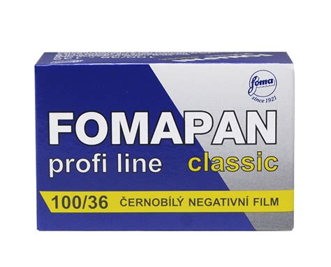 Fomapan 100 Classic 35mm 36 exposures | Black & white films | Film ...