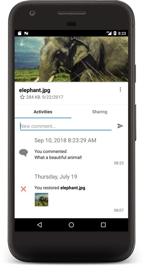 Nextcloud Android Files App Now Out With Comments Media Streaming And Trash Support Nextcloud