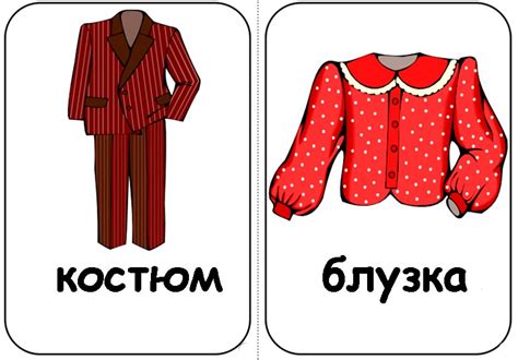 Одежда картинки для детей