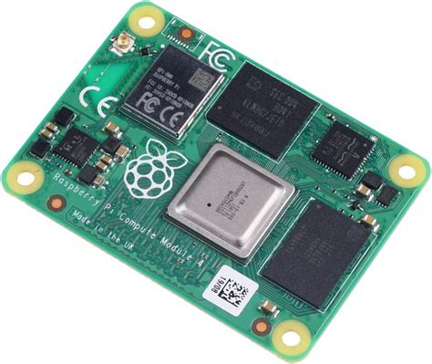 Rastech Raspb Pi Compute Module 4 2gb Ram 16gb Emmc Cm4102016 Single Board 64 Bit